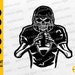 Football Skeleton SVG | Football Player SVG | Football Skull SVG ...