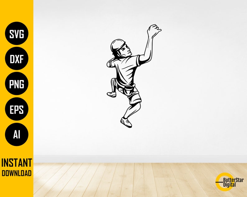 Rock Climber SVG | Wall Climbing SVG | Mountain SVG | Outdoor Svg ...