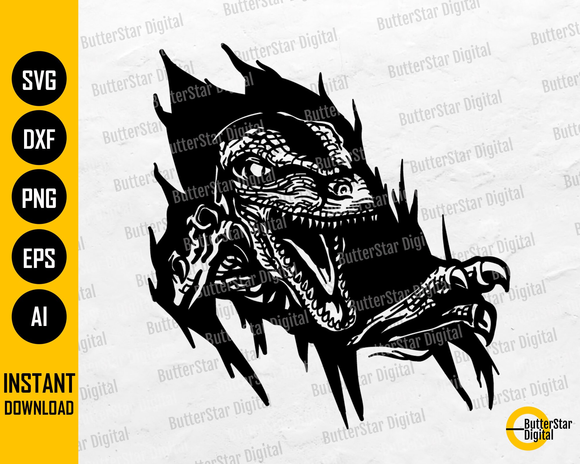 Raptor Claw Scratch SVG Velociraptor SVG Dinosaur Shirt - Etsy Israel
