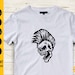 Mohawk Skull SVG Punk Rock SVG Skeleton SVG Goons Gang Gangster Rocker ...