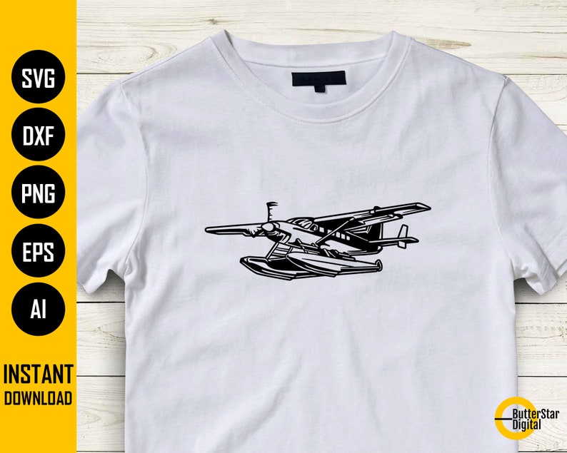 Sea Plane Svg | Ocean Vehicle SVG | Water Flight Trip Vacation Beach ...