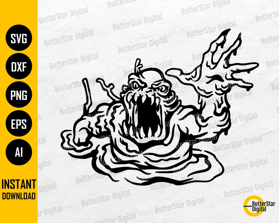 Muck Monster SVG | Swamp Thing SVG | Lake Creature SVG | Cricut Cutting ...