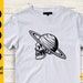 Skull Planet SVG | Saturn SVG | Planet With Rings SVG | Celestial Svg ...
