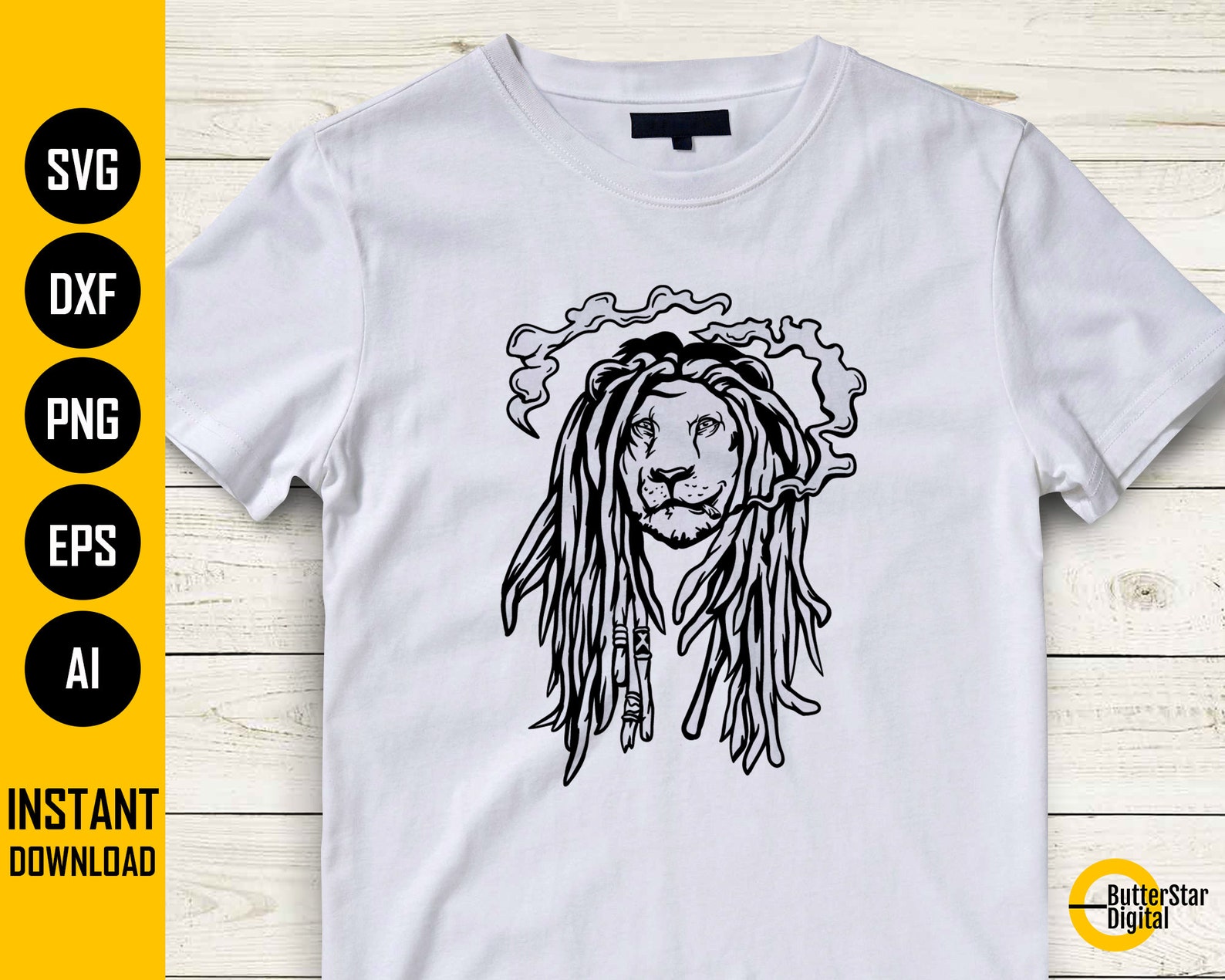 Rasta Lion SVG Dreads SVG Reggae SVG One Love Svg 420 Svg Stoner Svg ...