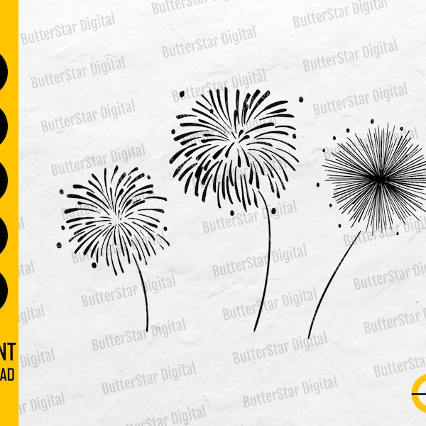 Fireworks Svg - Etsy
