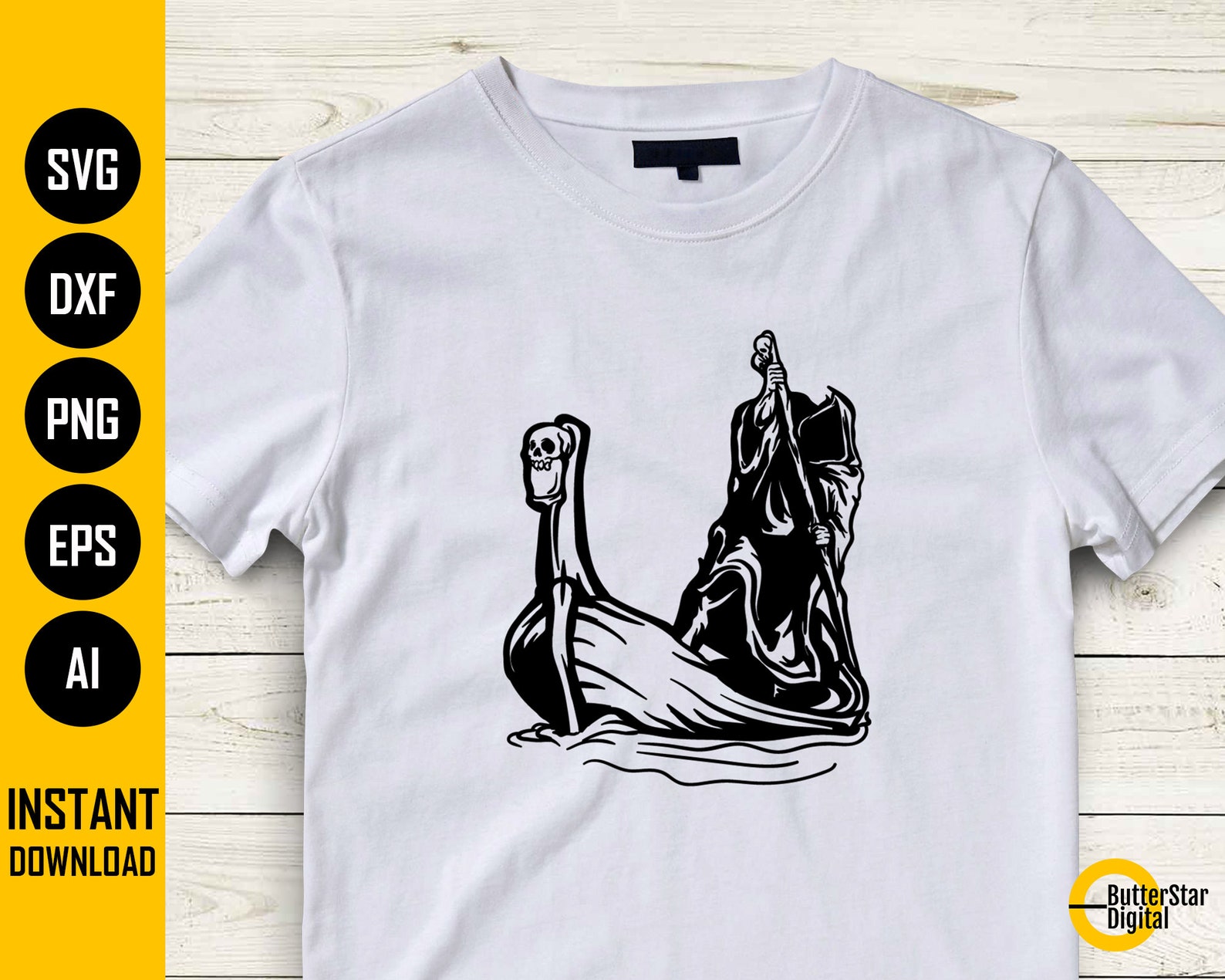 Death Ferryman SVG | Charon SVG | Hades SVG | Greek Mythology Svg ...