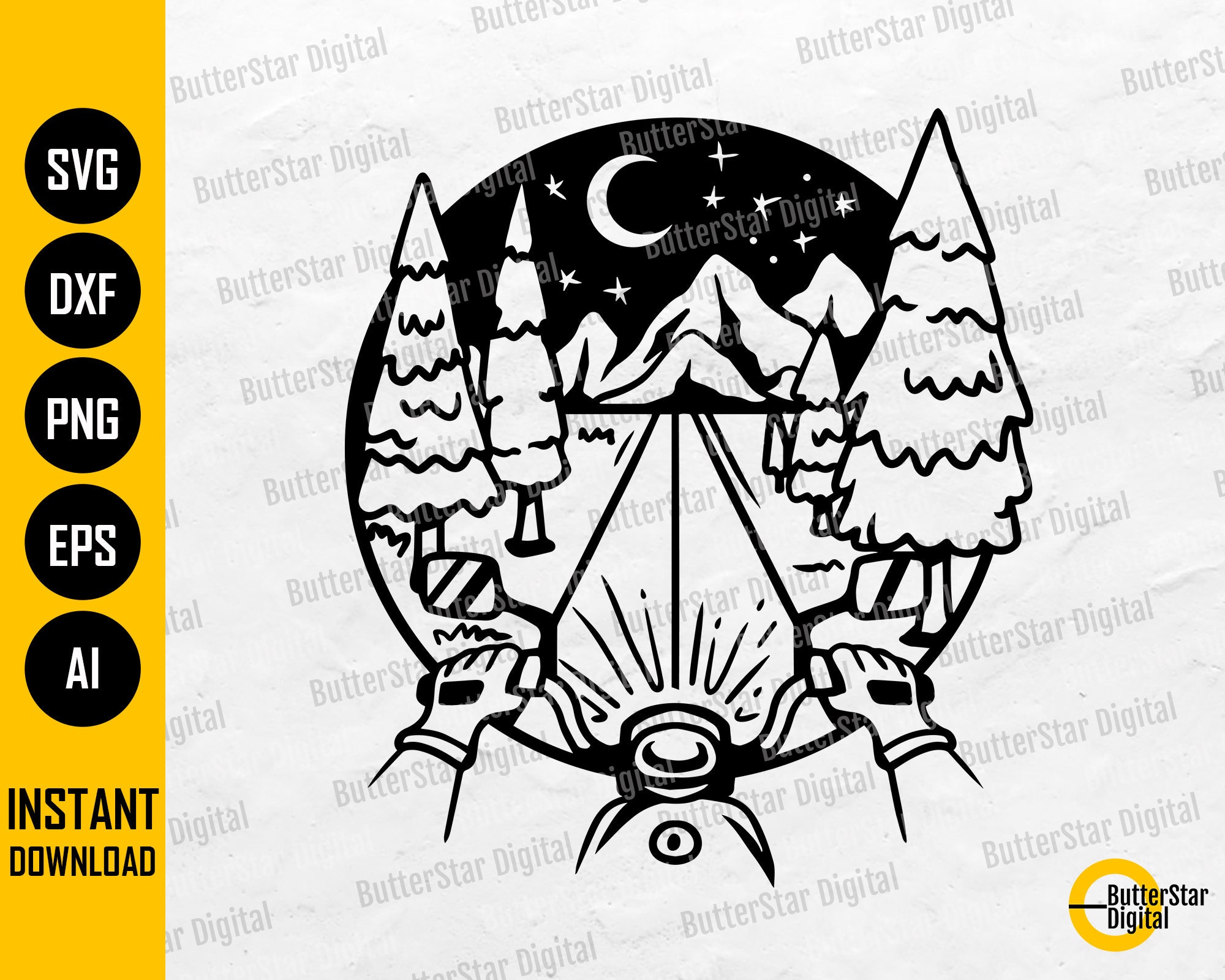 Night Ride SVG | Motorcycle SVG | Highway SVG | Biker T-shirt Decal ...