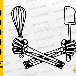 Skeleton Arms Baking SVG | Cooking SVG | Bake SVG | Baker Shirt Vinyl ...