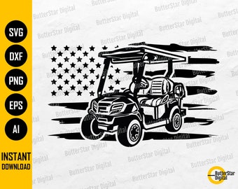 Golf Cart Dxf - Etsy