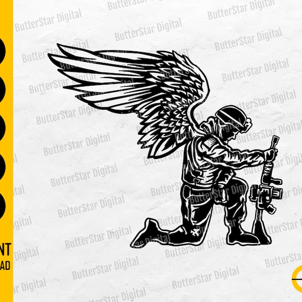 Military Soldier Angel Png - Etsy