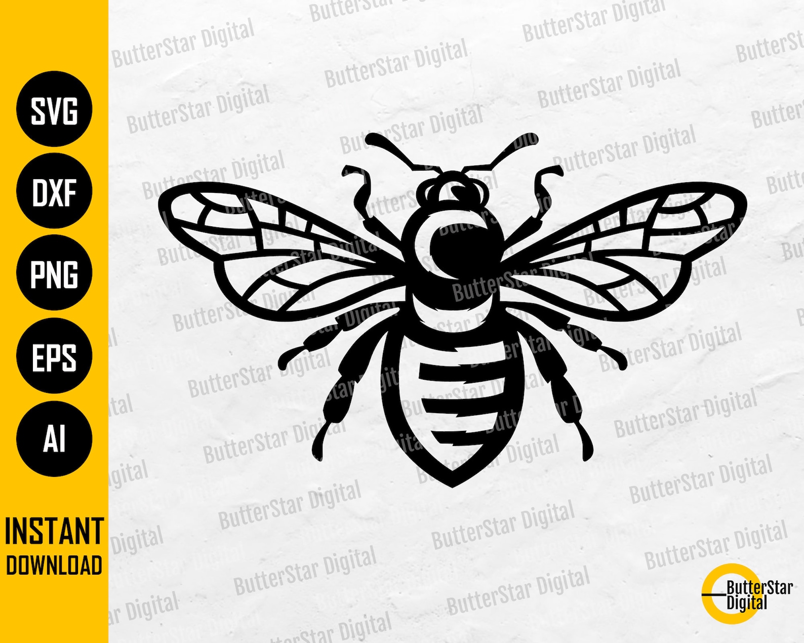 Cute Bee SVG Honey SVG Insect SVG Animal Svg Cricut - Etsy