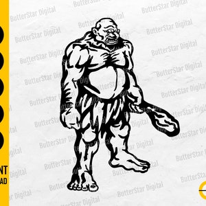 Giant Cyclops SVG | Big Monster SVG | Mythological Creature SVG ...