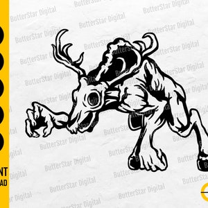 Windigo SVG | Wendigo SVG | Mythological Creature T-shirt Decal ...