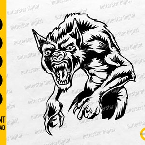 Chupacabra SVG Scary Monster SVG Monstrous Creature SVG Cricut Cutting ...