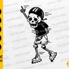 Skeleton Engineer SVG | Construction T-shirt Decal Vinyl Stencil ...