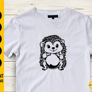 Cute Hedgehog SVG | Forest SVG | Nature SVG | Wilderness Svg | Woodland ...