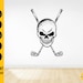 Skull Golfer SVG Golf Player SVG Skeleton Hole in One Par Birdie Bogey ...
