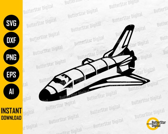 Space Shuttle SVG Astronomy Stars Planets Rocket Space | Etsy