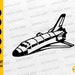 Space Shuttle SVG | Astronomy Stars Planets Rocket Space Mission ...