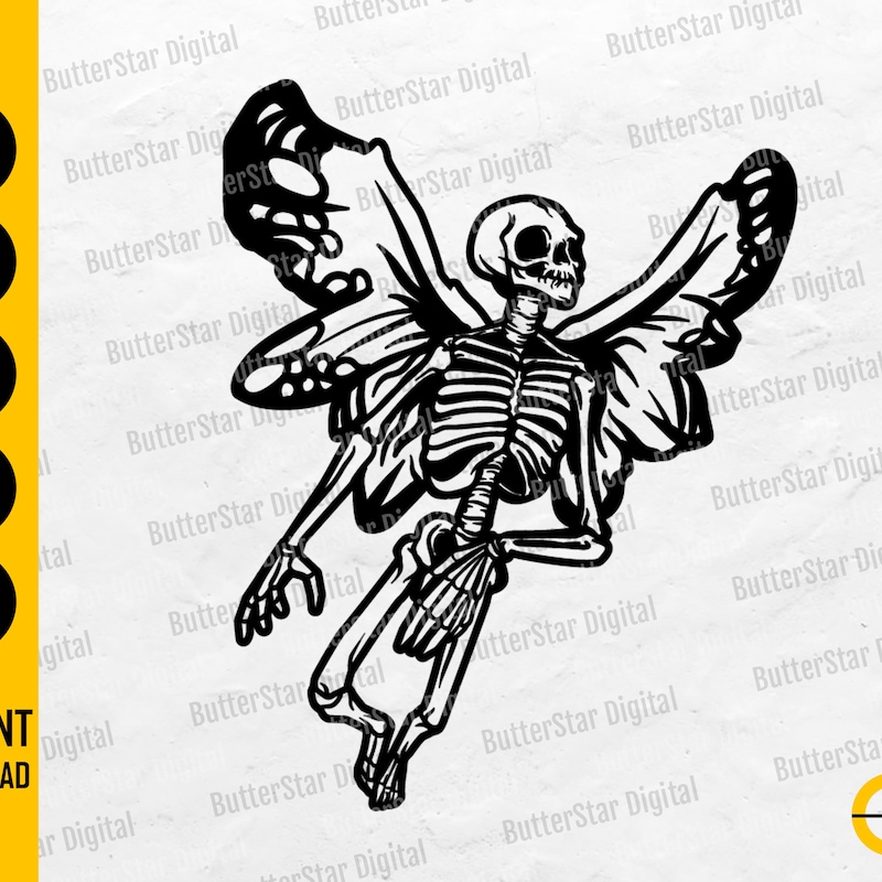 Fairy Skeleton - Etsy