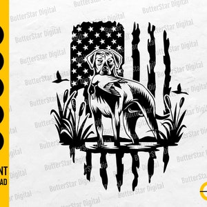 US Duck Hunting SVG | American Labrador Retriever Svg | USA Hunter T ...