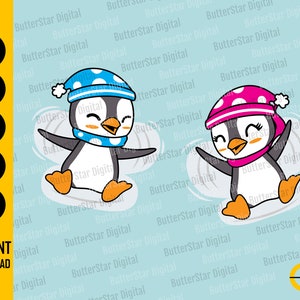 Winter Penguins BUNDLE SVG | Funny Cute Holidays SVG | Shirt Gift Decal ...
