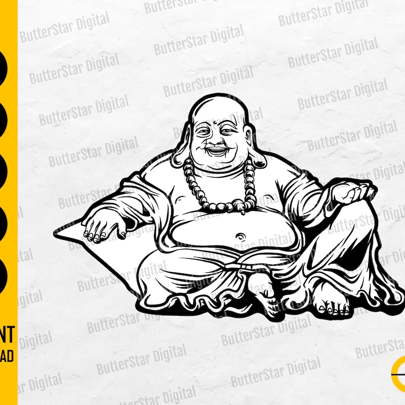 Fat Buddha - Etsy
