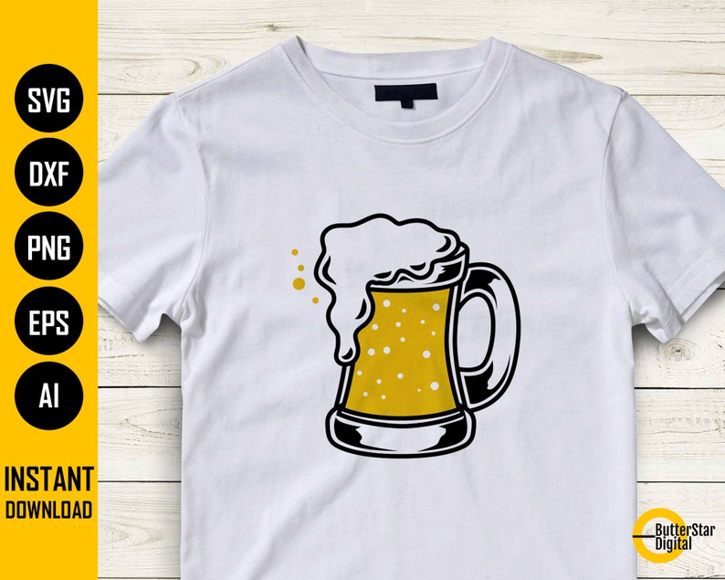 Beer Mug SVG Beer Glass SVG Beer Stein SVG Alcohol Drink - Etsy