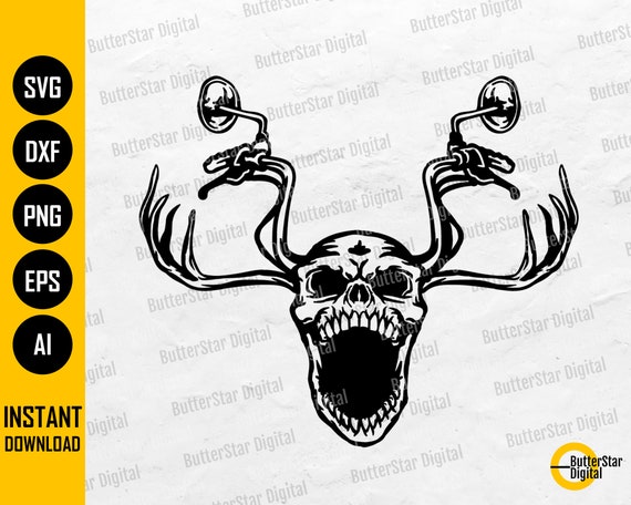 Motorcycle Skull Handle Bars SVG Handlebars Chopper Bike - Etsy