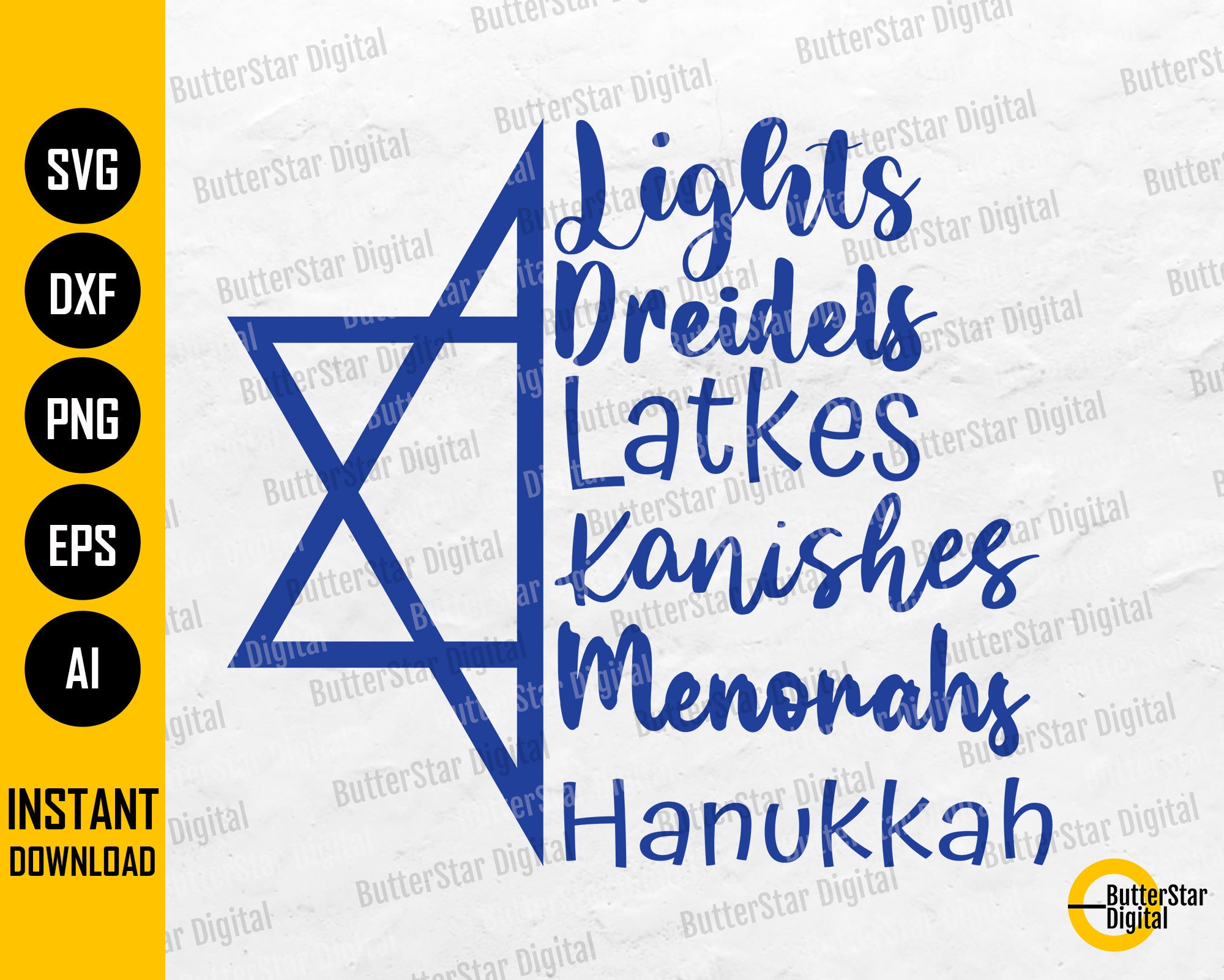 Hanukkah BUNDLE SVG Funny Hanukah SVG Chanukah Jewish - Etsy Canada
