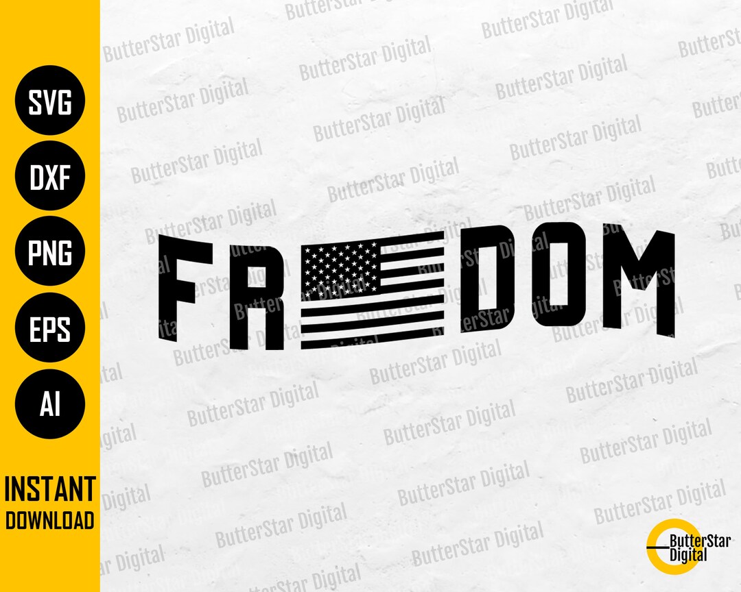 Freedom SVG | United States of America SVG | Stars and Stripes SVG ...