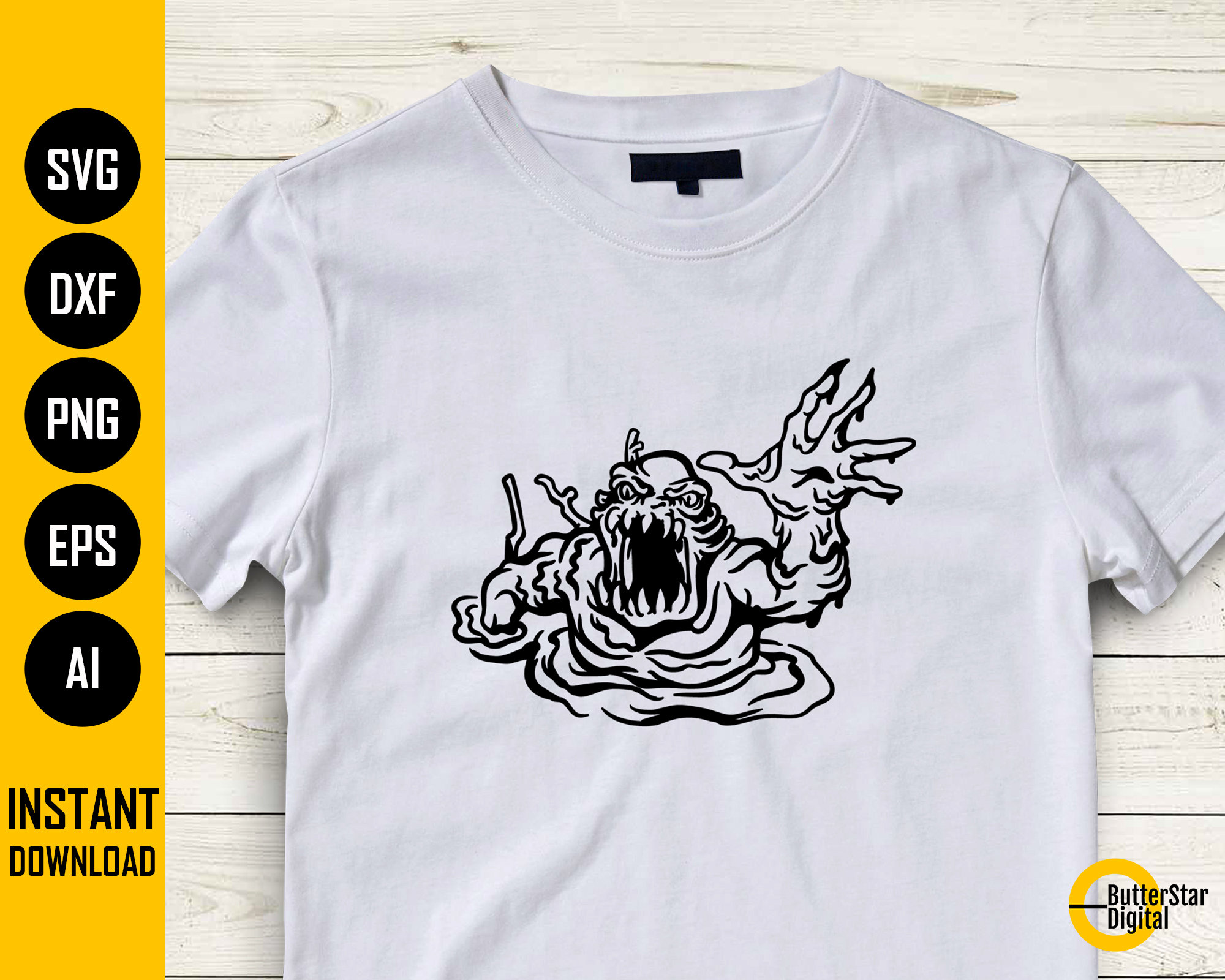 Muck Monster SVG | Swamp Thing SVG | Lake Creature SVG | Cricut Cutting ...