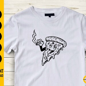 Stoner Pizza SVG | Weed SVG | Cheesy Food Pasta 420 Stoned Hemp Kush ...