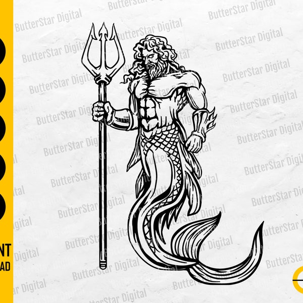 King Neptune Art - Etsy