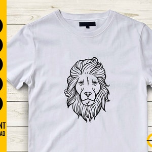 Lion Face SVG | Lion Head SVG | Cute Boho Lion SVG | Wild Animal ...
