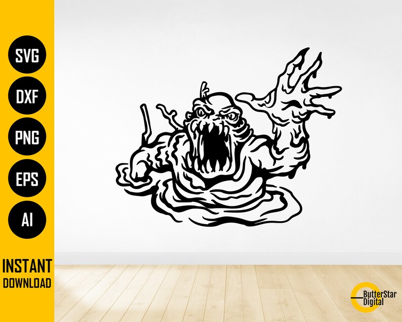 Muck Monster SVG | Swamp Thing SVG | Lake Creature SVG | Cricut Cutting ...