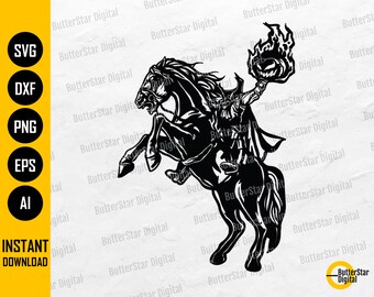 Headless Horseman Decal - Etsy