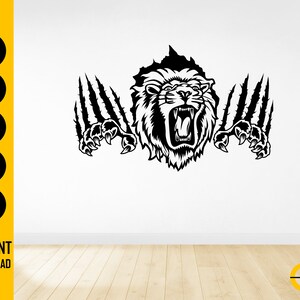Lion Claws Scratch SVG | African Safari SVG | Wild Animal Shirt ...