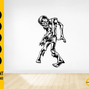 Walking Zombie SVG | Horror Monster SVG | Fun Halloween T-shirt Image ...