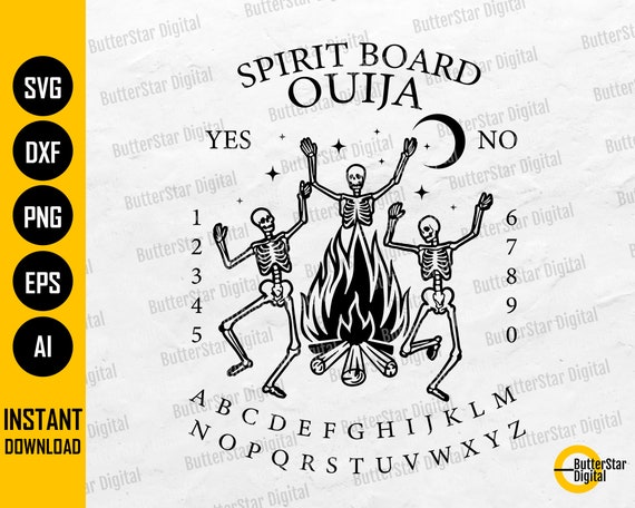 Spirit Board Ouija SVG Gothic Design SVG Cricut Cutting - Etsy