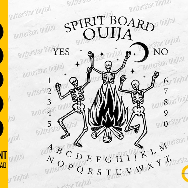 Spirit Board Digital File - Etsy