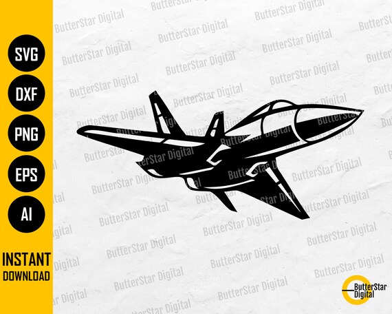 Fighter Jet SVG Air Force SVG Army Military Combat - Etsy Australia