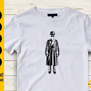 Invisible Man SVG | Science Fiction Movie Character SVG T-shirt Decal ...
