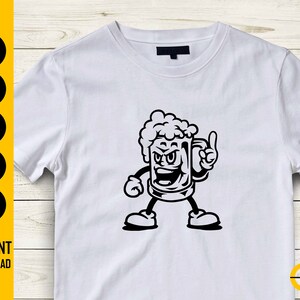 Cartoon Beer Mug SVG | Party SVG | Cheers Liquor Drink Drunk Bar Pub ...