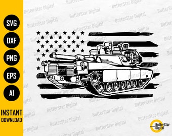 Military Tank Svg | Etsy