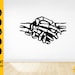 Skeleton Handshake SVG Shake Hands SVG Gothic T-shirt Decal Stencil ...