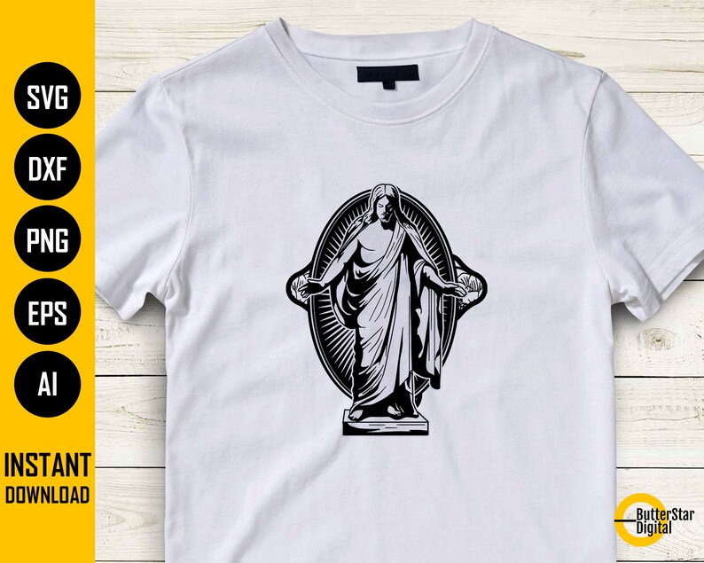Christus SVG Jesus Christ SVG Religious Christian Decal - Etsy