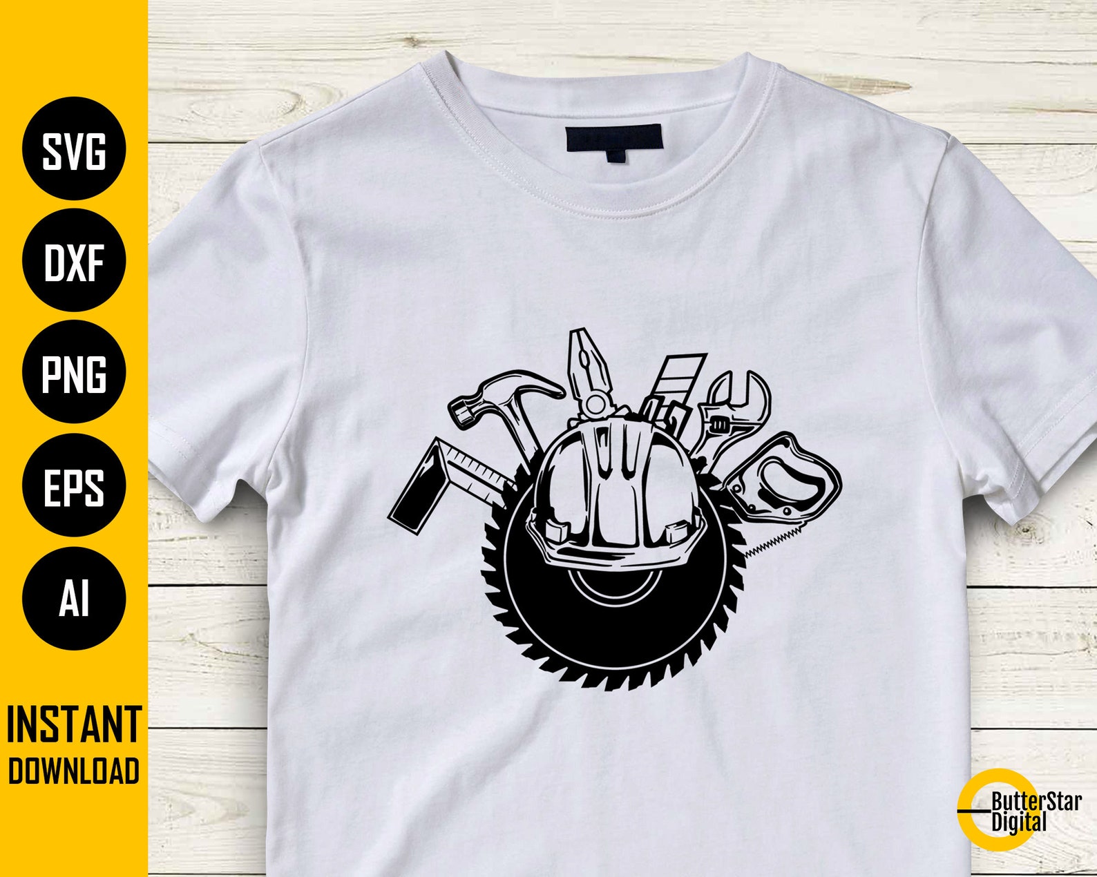 Repair Tools SVG Repairman Svg Carpenter T-shirt Logo | Etsy