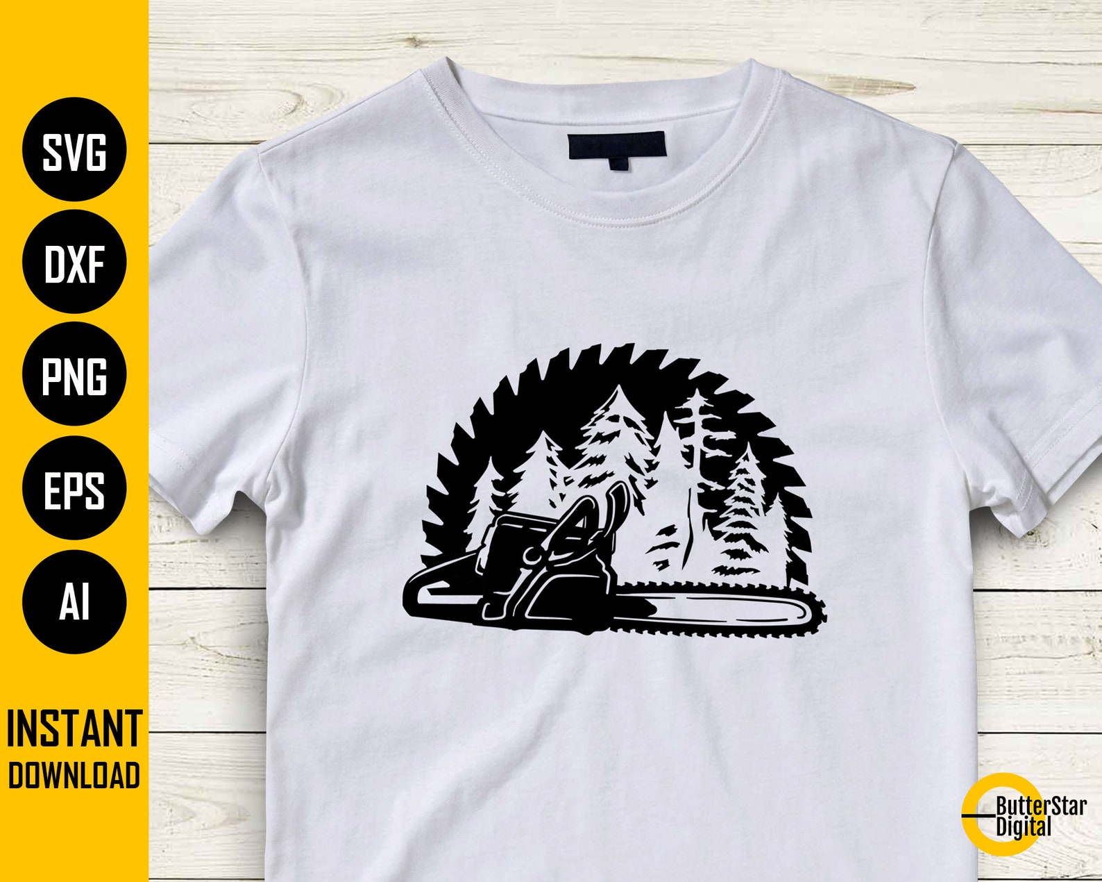 Wood Saw Blade SVG Logger SVG Lumberjack SVG Trees Svg | Etsy