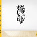 Dollar King SVG | Dripping USD Sign SVG | Hipster Hip Hop Rap Rapper ...